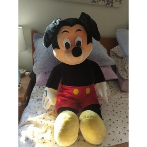 Toys | Vintage Walt Disneylandworld Mickey Mouse 36 Inch Plush Rare ...